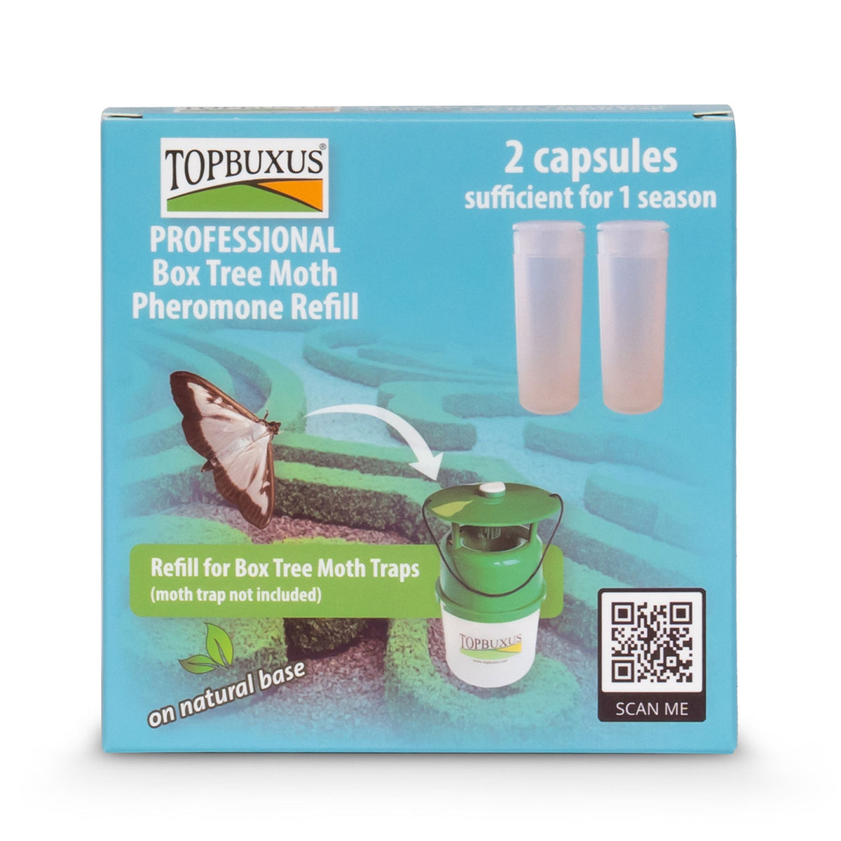 TOPBUXUS Pheromone Refill for Box Tree Moth Trap - 2 capsules ...